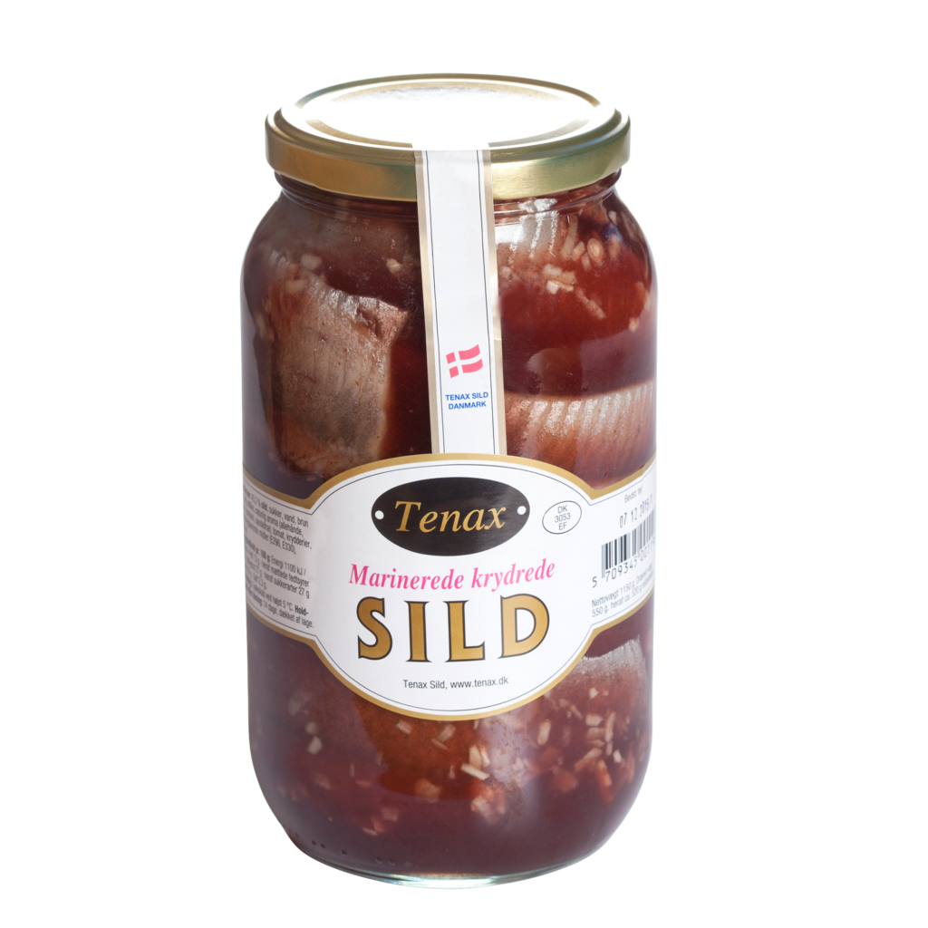 Marinerede krydrede sild - Tenax