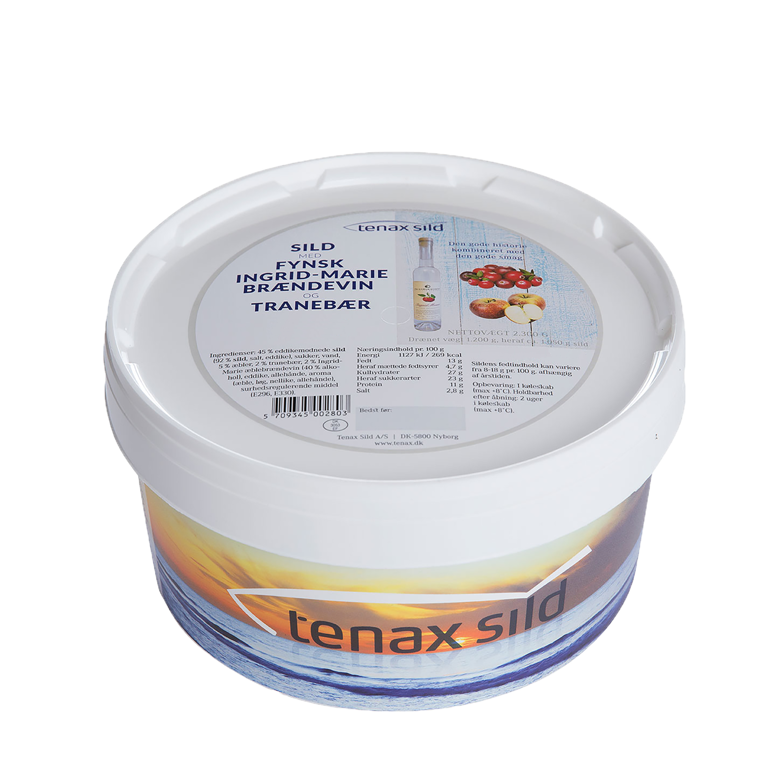 Sild m. Fynsk Ingrid Marie brændevin - Tenax