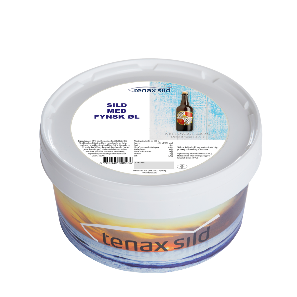 Sild i fynsk mørk øl - Tenax