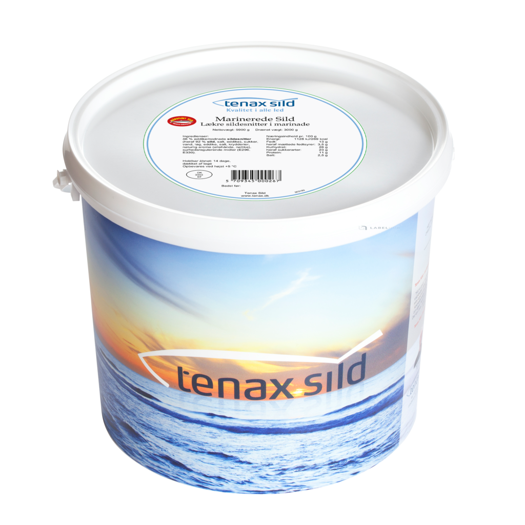 Marinerede sild i snitter - Tenax