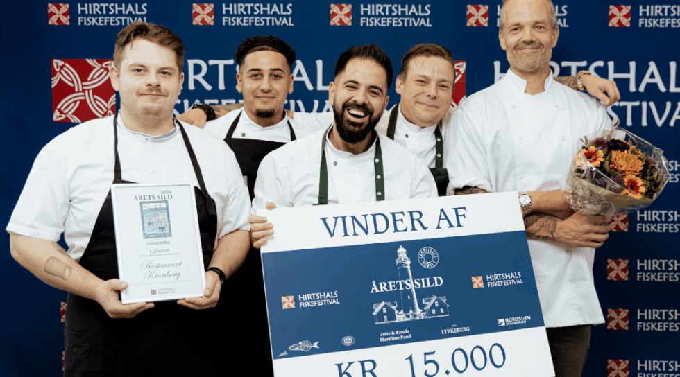Restaurant Kronborg vandt Årets sild 2026 - Tenax